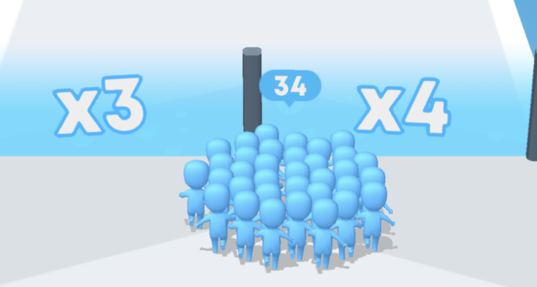 『Count master:Crowd Runners 3D』を遊んでみた！広告ゲーは面白い？